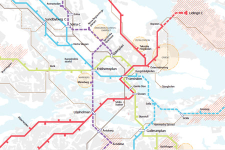 350 000 nya bostäder med utbyggd tunnelbana